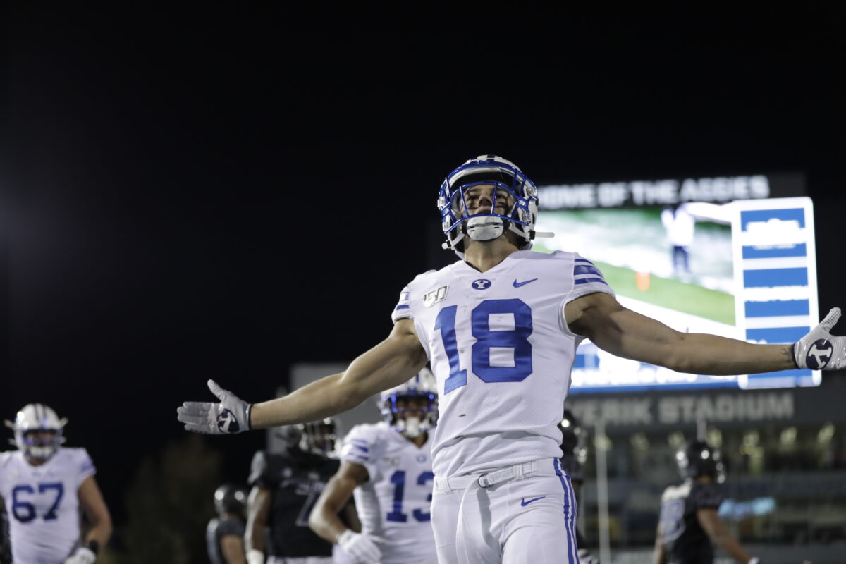 Romney family savoring BYU football experiences of Baylor and Gunner ...
